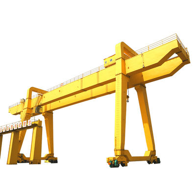 Double Girder Remote Control 15t A8 Rail Mounted Gantry Crane