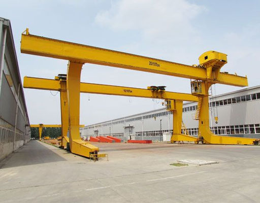 Double Speed 15T Span 15m Single Girder Gantry Crane