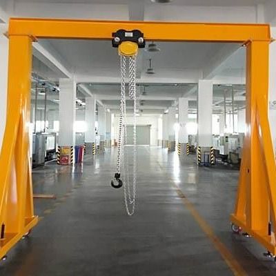 Durable Aluminum Gantry Crane 500kg Portable CE Certificated Easy ...